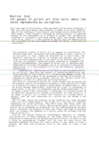 Glitch Studies Manifesto | PDF