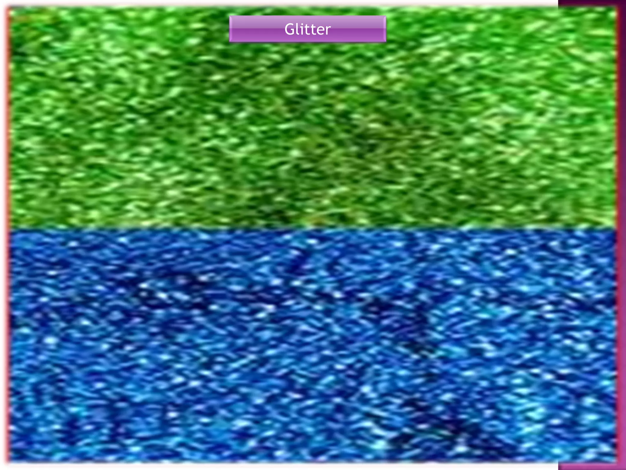 Glitter printing | PDF