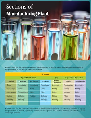 Glitz Pharma profile | PDF