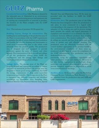 Glitz Pharma profile | PDF