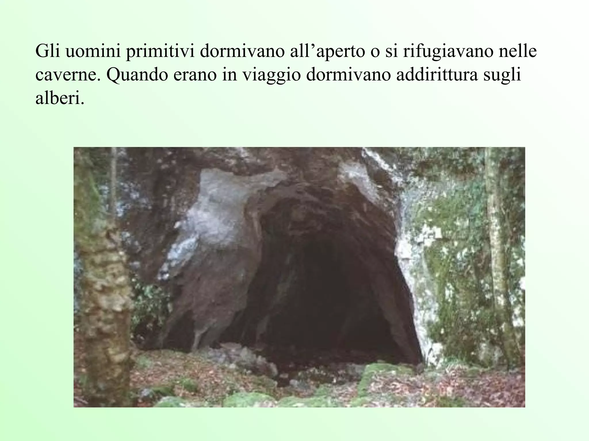 Gli Uomini Primitivi | PPT