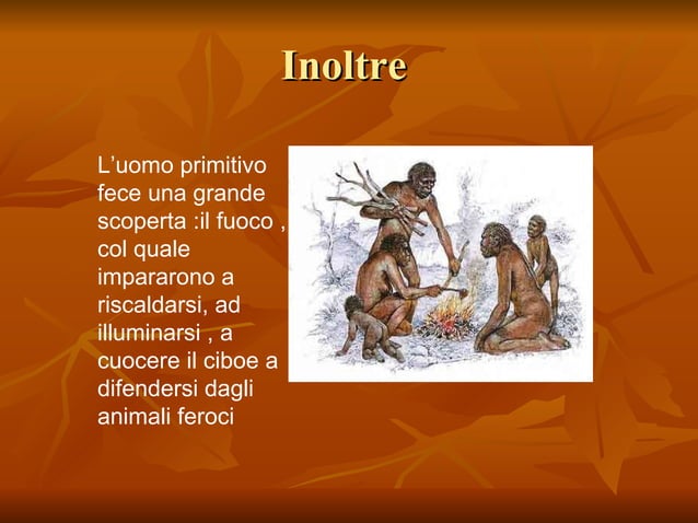 Gli uomini primitivi | PPT