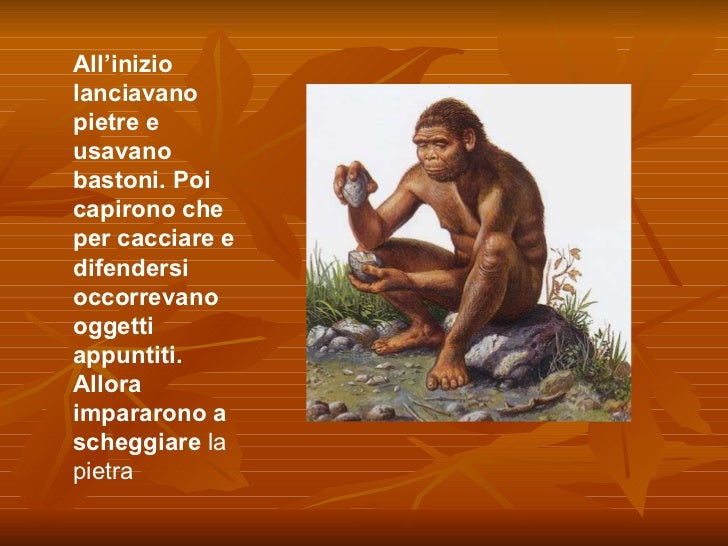Gli uomini primitivi