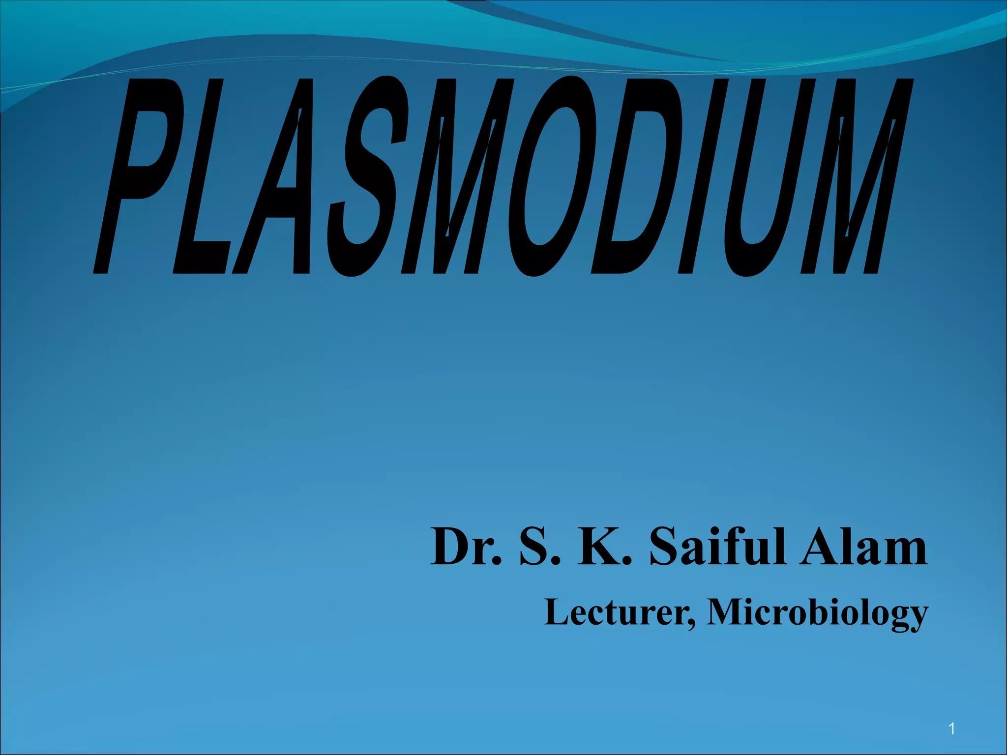 Plasmodium | PPT