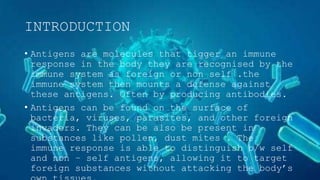 ANTIGENS_.pptx ( Ranjitha SL) PRESENTATION SLIDE | PPT