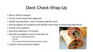 Deck checks by kush singhal | PPT