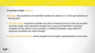 GLM & GBM in H2O | PPT