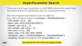 GLM & GBM in H2O | PPT