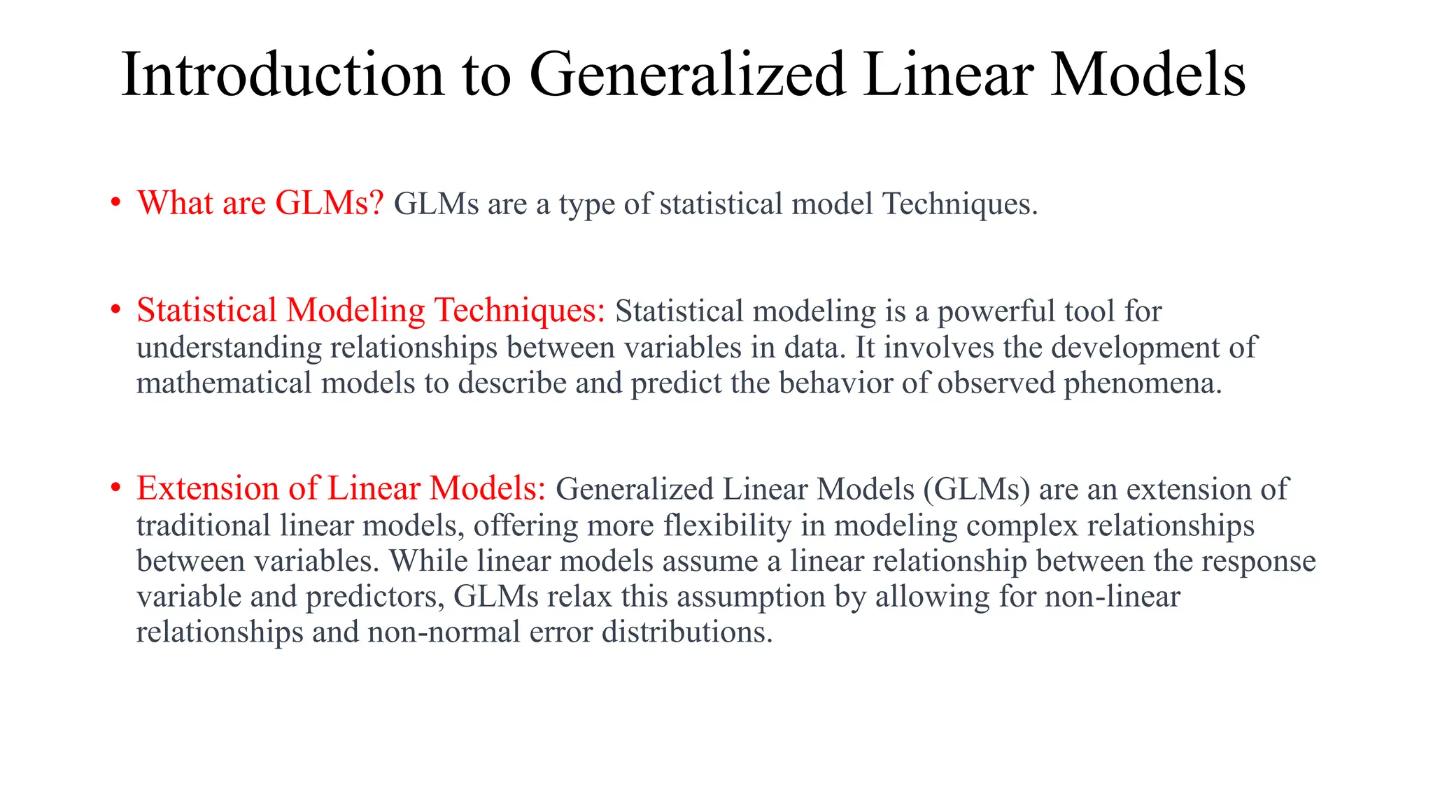 GLMs.pptx | Physics | Science