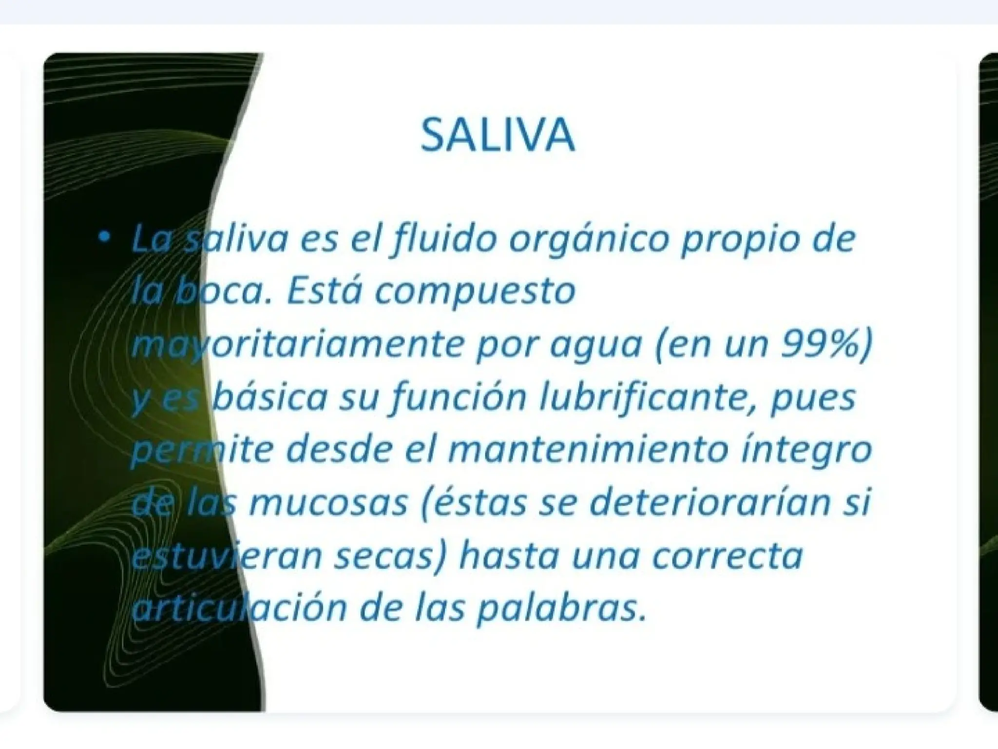 GLÁNDULAS SALIVALES..pptx seminario completo de las glandulas | PPTX