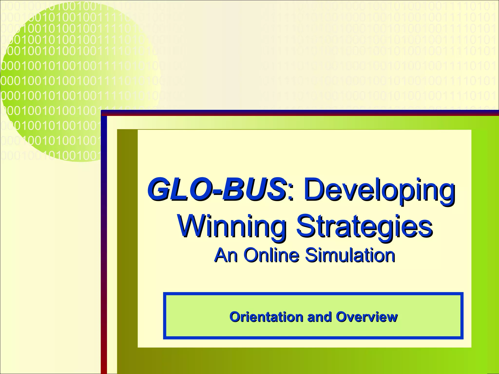 Glo Bus Presentation | PPT