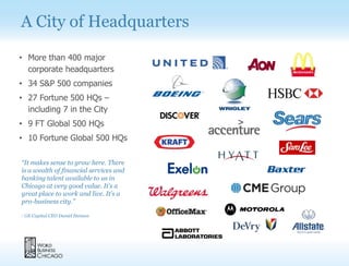 World Business Chicago - Global Presentation | PPTX
