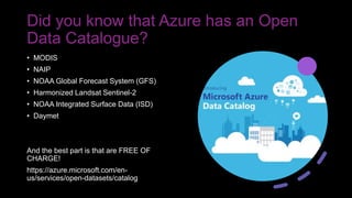 AI from Space using Azure | PPT
