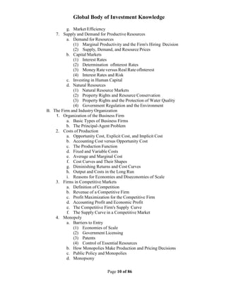 Global body-investment-knowledge | PDF