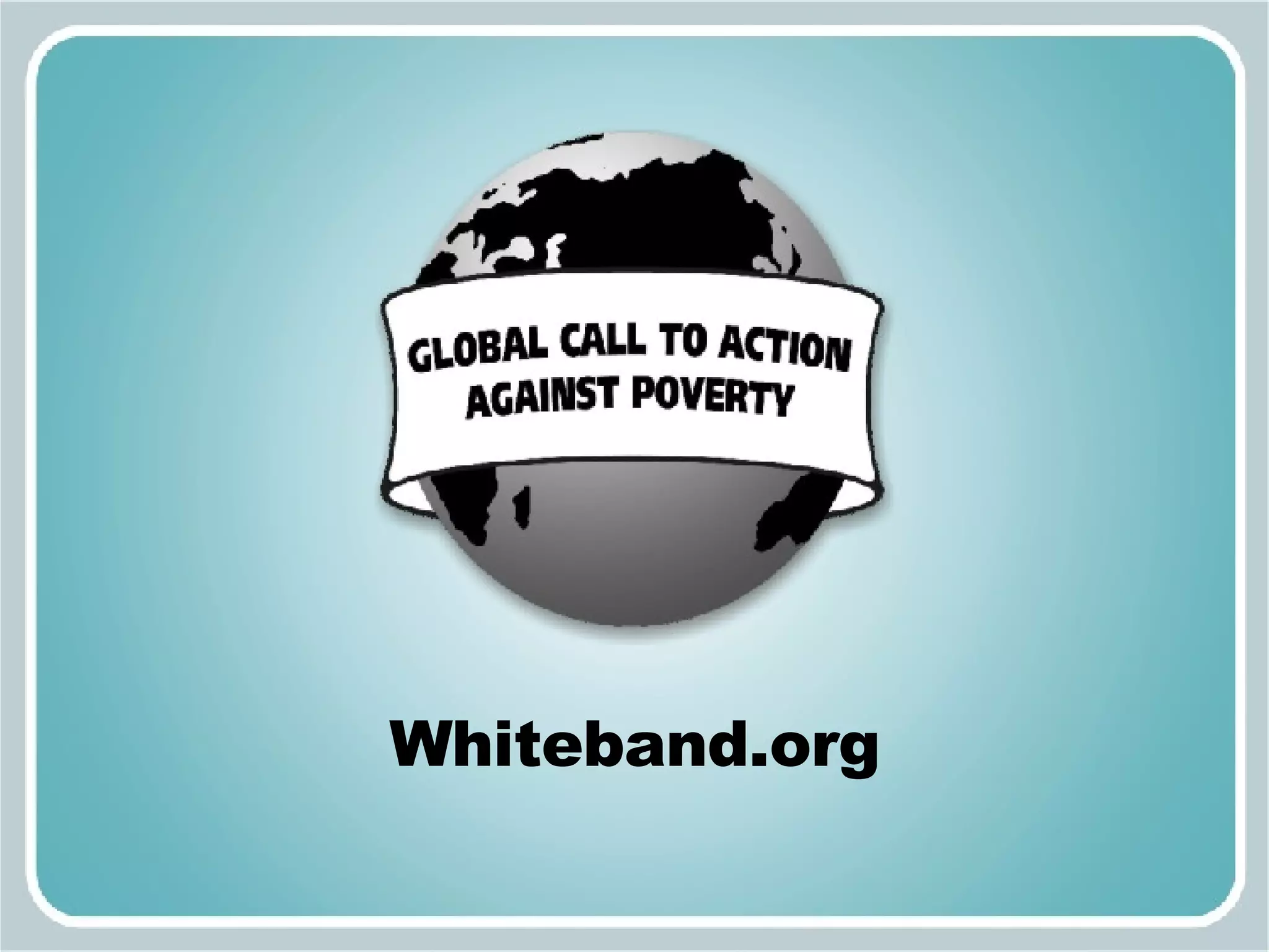 Global call to action against poverty | PPS