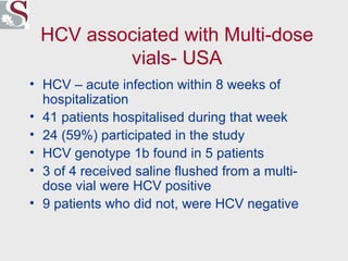 Global challenges with BBV transmission in health | PPT