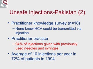 Global challenges with BBV transmission in health | PPT