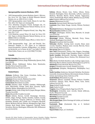 Global Checklist of Sparganophilus Species (Annelida: Clitellata ...