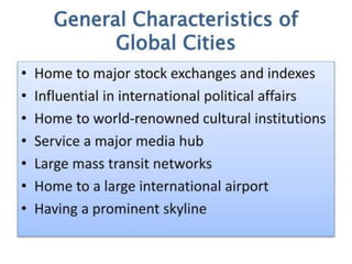 Global - City. powerpoint presentation group 1 | PPTX