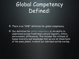 Global Competency Powerpoint 2003 | PPT | Education