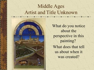 Global Connections Renaissance Art Ppt | PPT