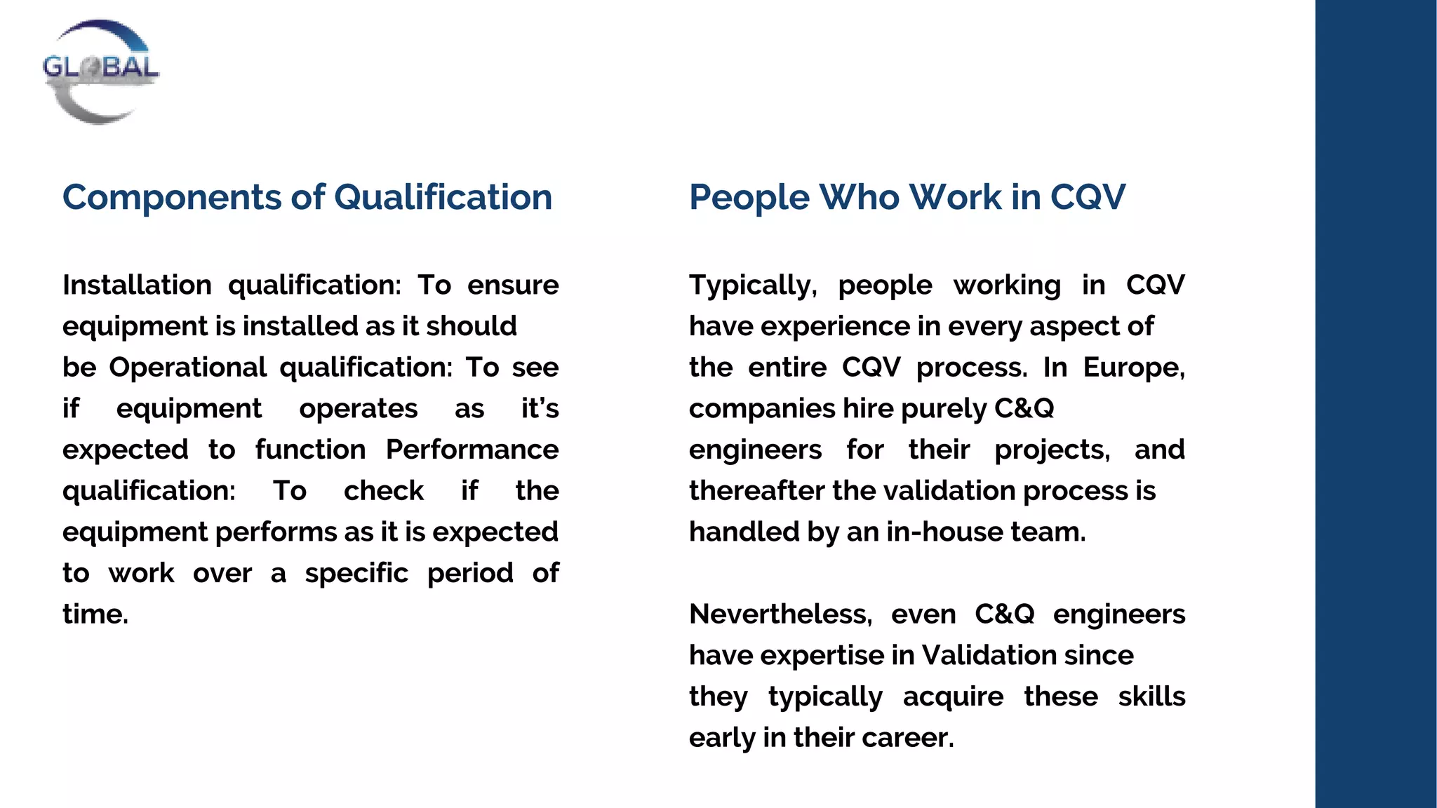 Important Factors of Commissioning, Qualification and Validation | PDF