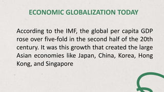 Global-Economy-GROUP, Contemporary world | PPTX
