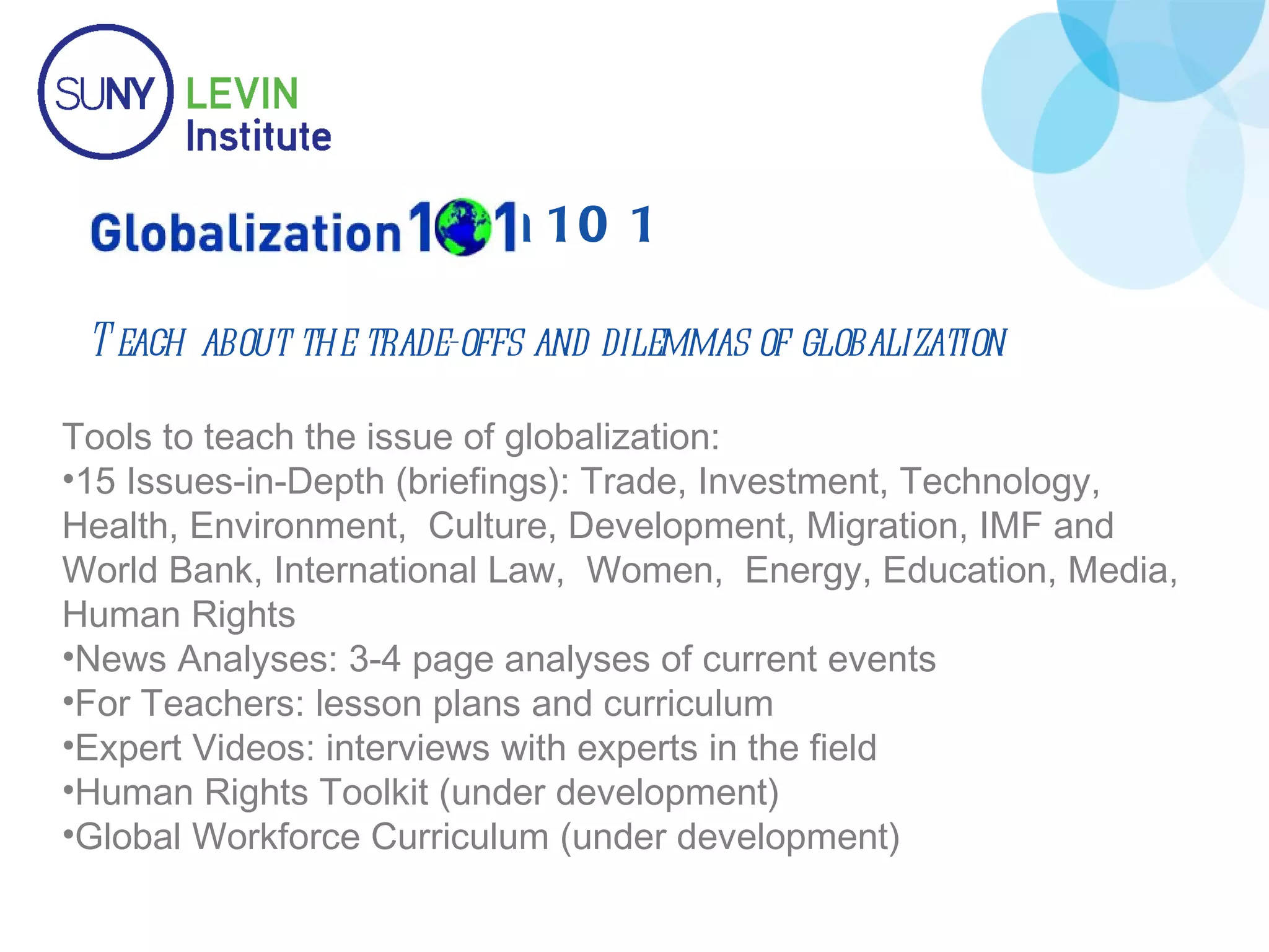 Global education-collaborative-presentation | PPT
