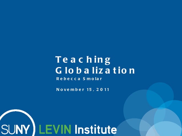 Global education-collaborative-presentation | PPT