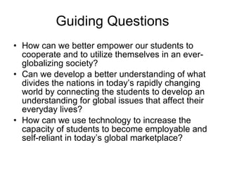 Global Education Initiatives | PPT