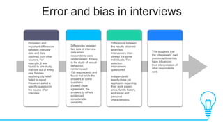 QUESTIONING AND THE INFORMATION-GETTING INTERVIEW | PPT