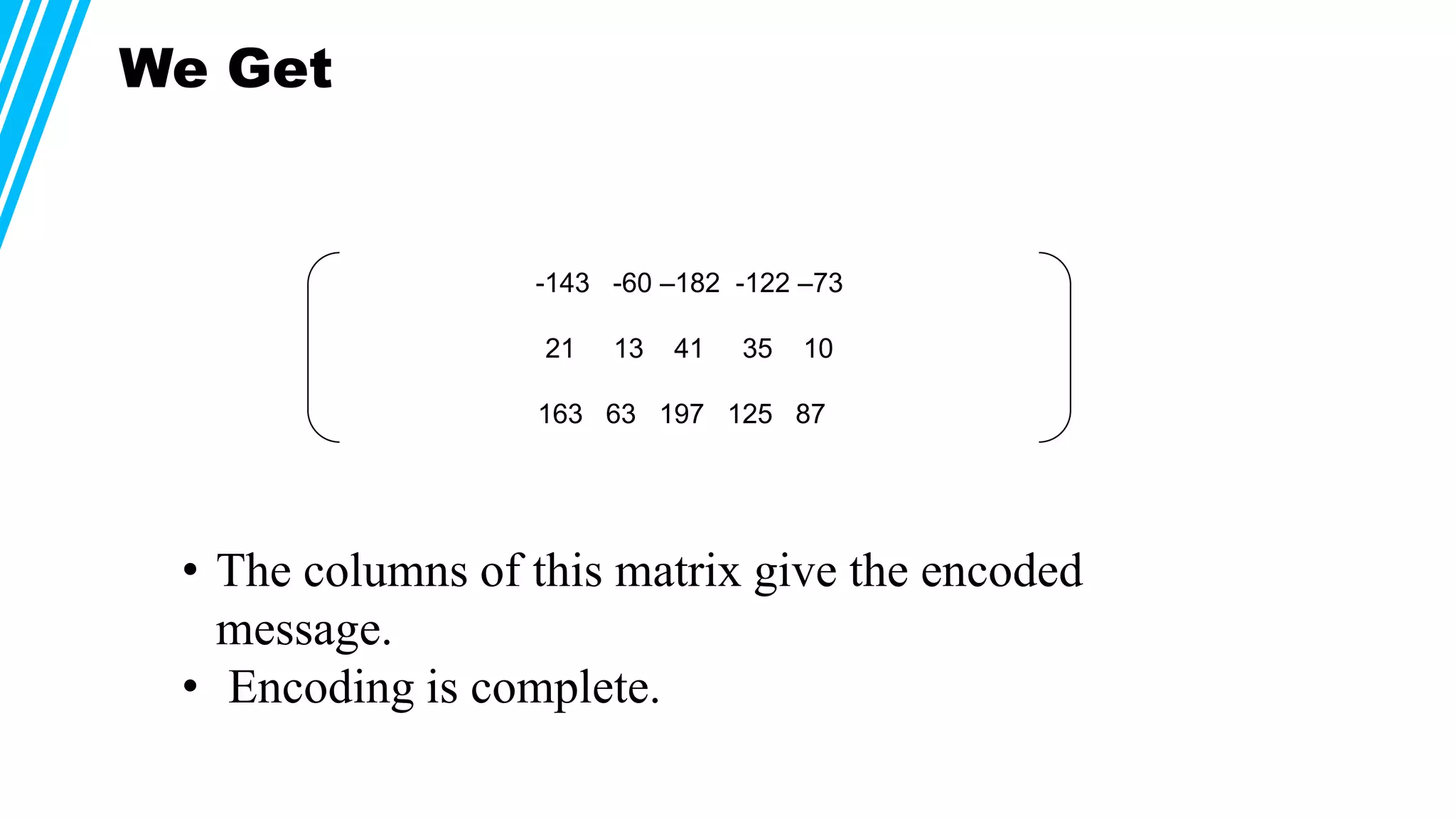 Application of Matrices in real life | Matrices application | The ...