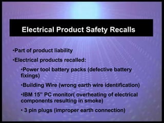 Global Electrical Safety | PPT