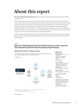 McKinsey Global Energy Perspective 2025- Full Report | PDF