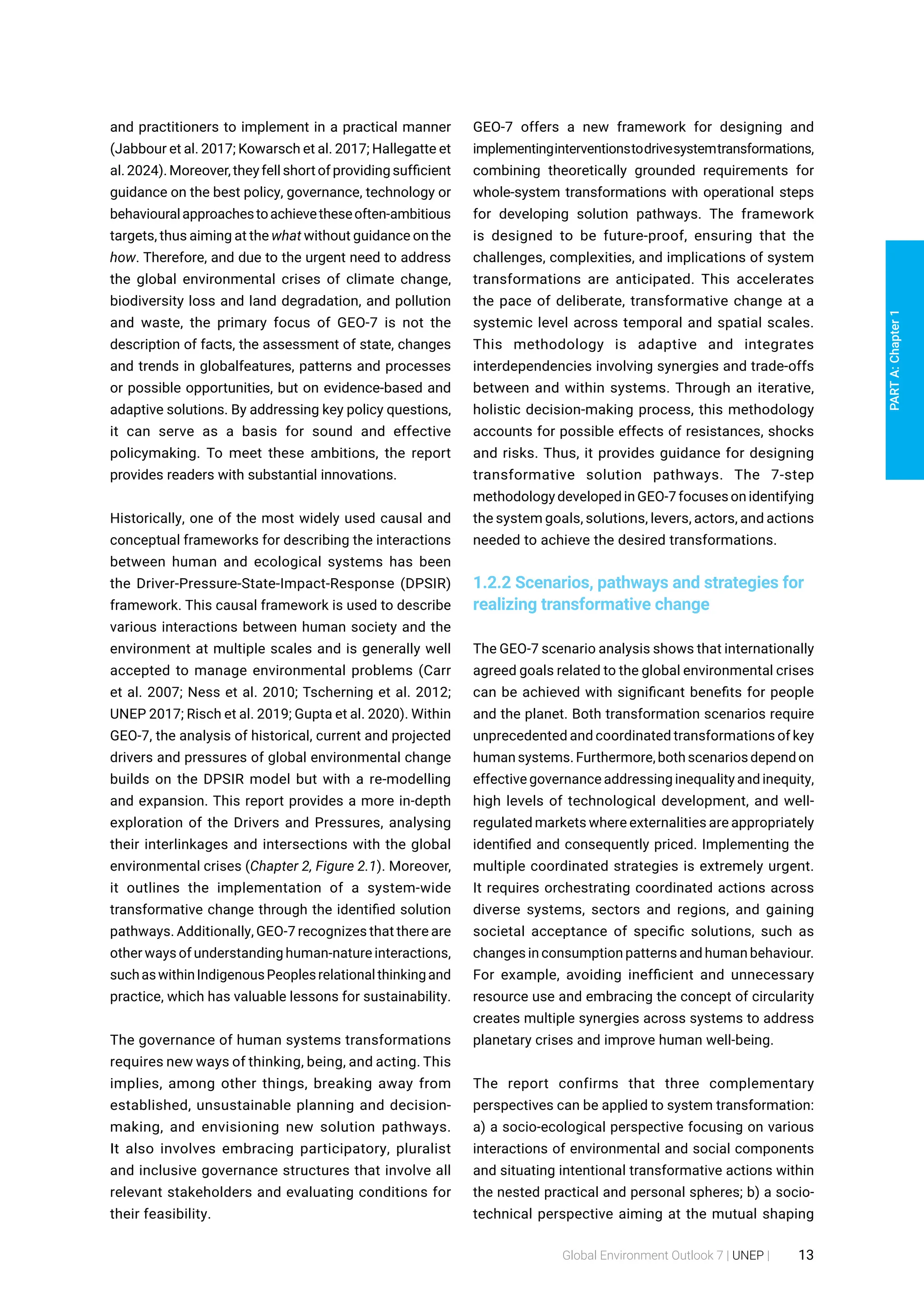 UNEP Global Environment Outlook_7 - Full Report | PDF
