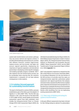 UNEP Global Environment Outlook_7 - Full Report | PDF