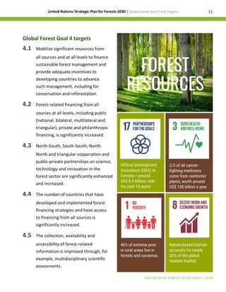 UNITED NATIONS STRATEGIC PLAN FOR FORESTS 2030 | PDF | Environment ...