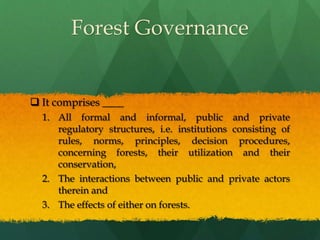 Global forest-governance-bringing-forestry-science-back-in | PPT