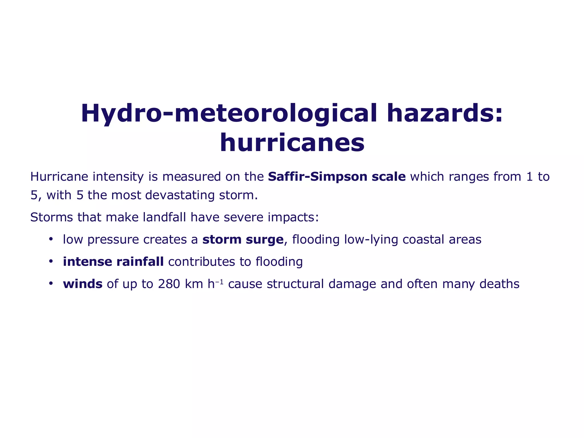 Global Hazards Patterns | PPT | Science