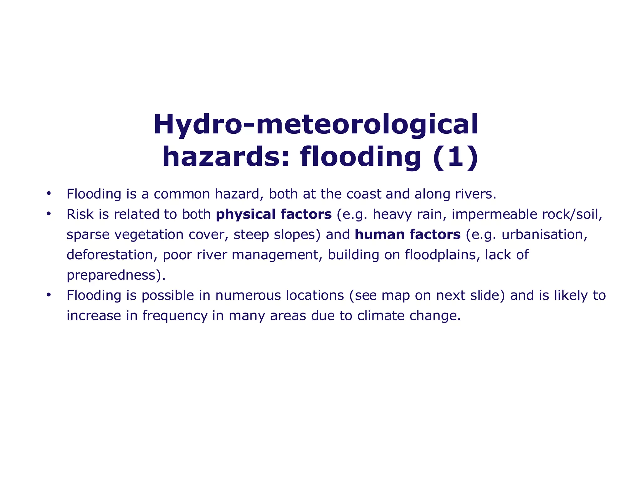 Global Hazards Patterns | PPT | Science