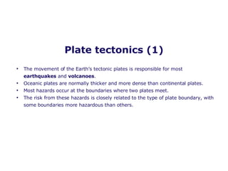 Global Hazards Patterns | PPT