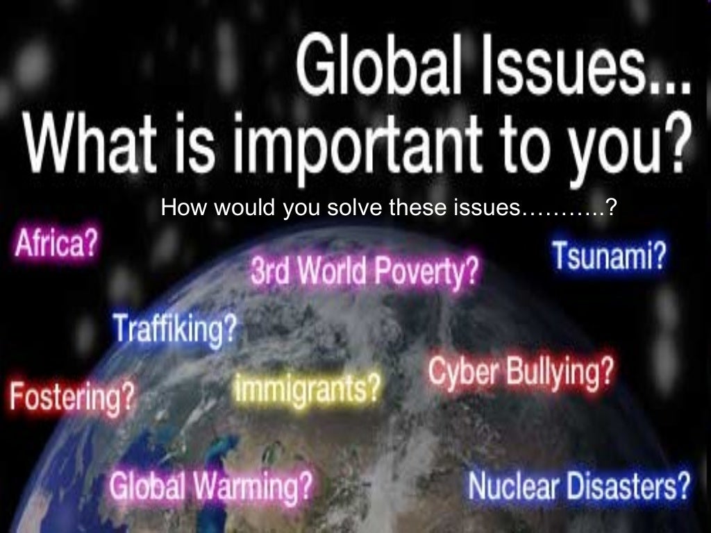 Global issues
