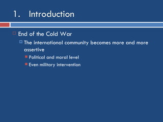 Global Issues - International Security | PPT