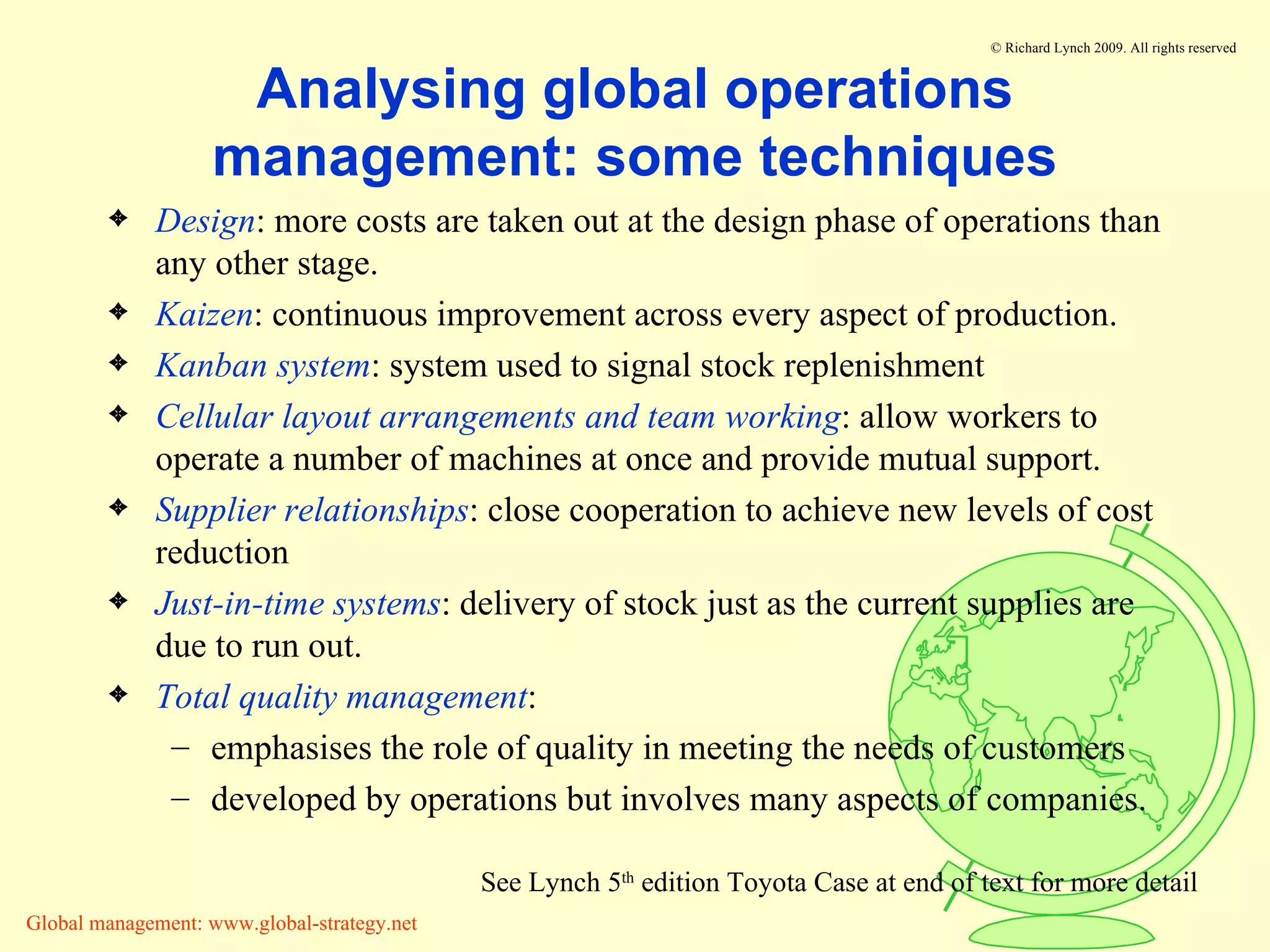 Global Management 4 | PPT