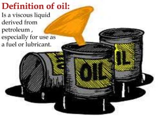 Global Market of Oil | PPTX