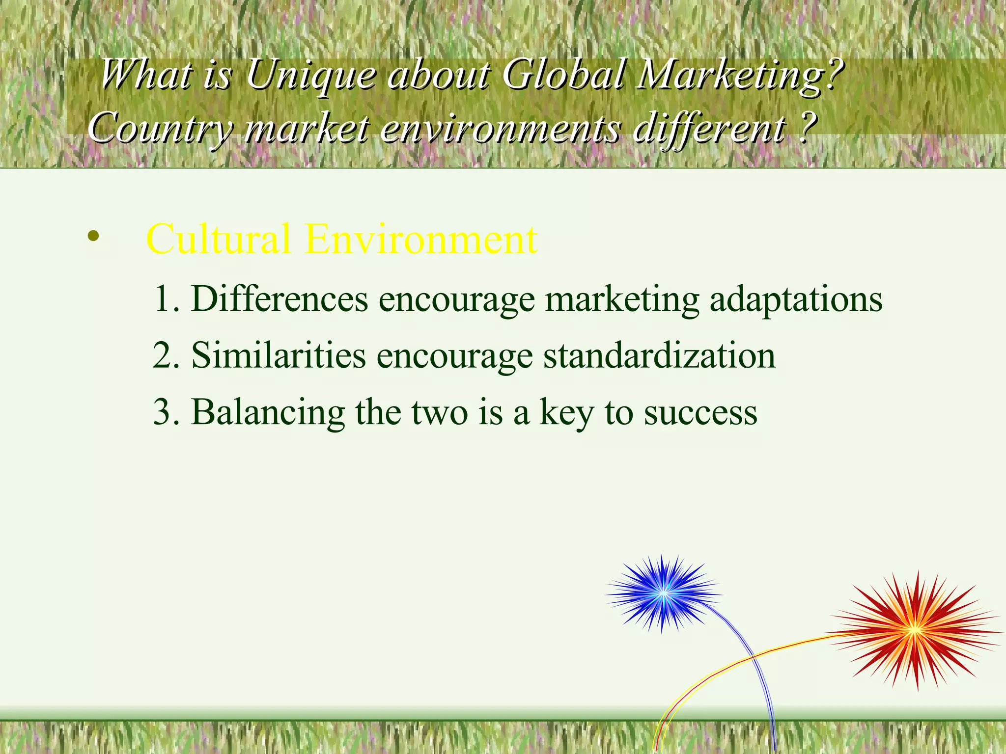 Global Marketing | PPT