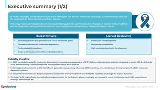 Oncology Diagnostics Unveiled: A Global Market Perspective | PPT