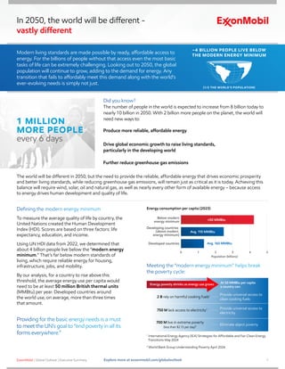 Exxon Global Energy Outlook: executive summary | PDF