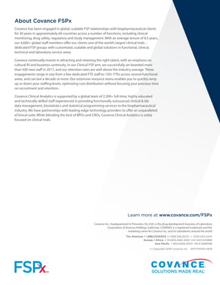 FSP Services: Global Reach, Local Touch | PDF | Pharmaceutical Industry ...