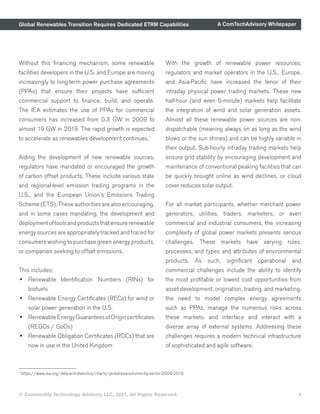 Global Renewables Transition Requires Dedicated ETRM Capabilities | PDF
